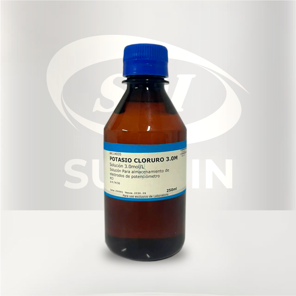 SOLUCION BUFFER KCL X 300 ML (CLORURO DE POTASIO) – Suquin sas